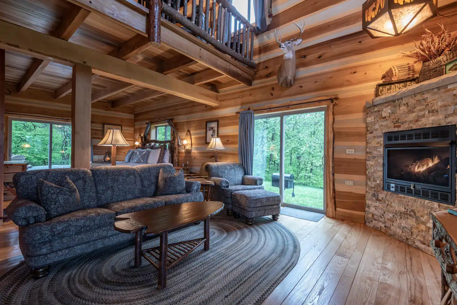 Cabins in Indiana Homestead Cabin | Brown County Cabins | Nashville ...